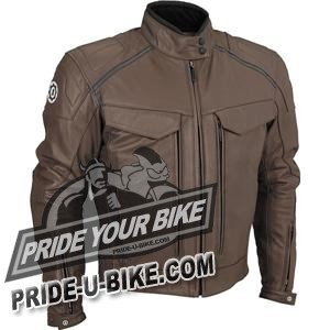 Кожаная мотокуртка Firstgear Scout