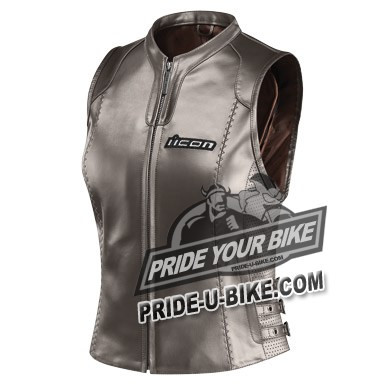 Жилет женский, кожаный - Icon Hayabusa Bombshell Vest